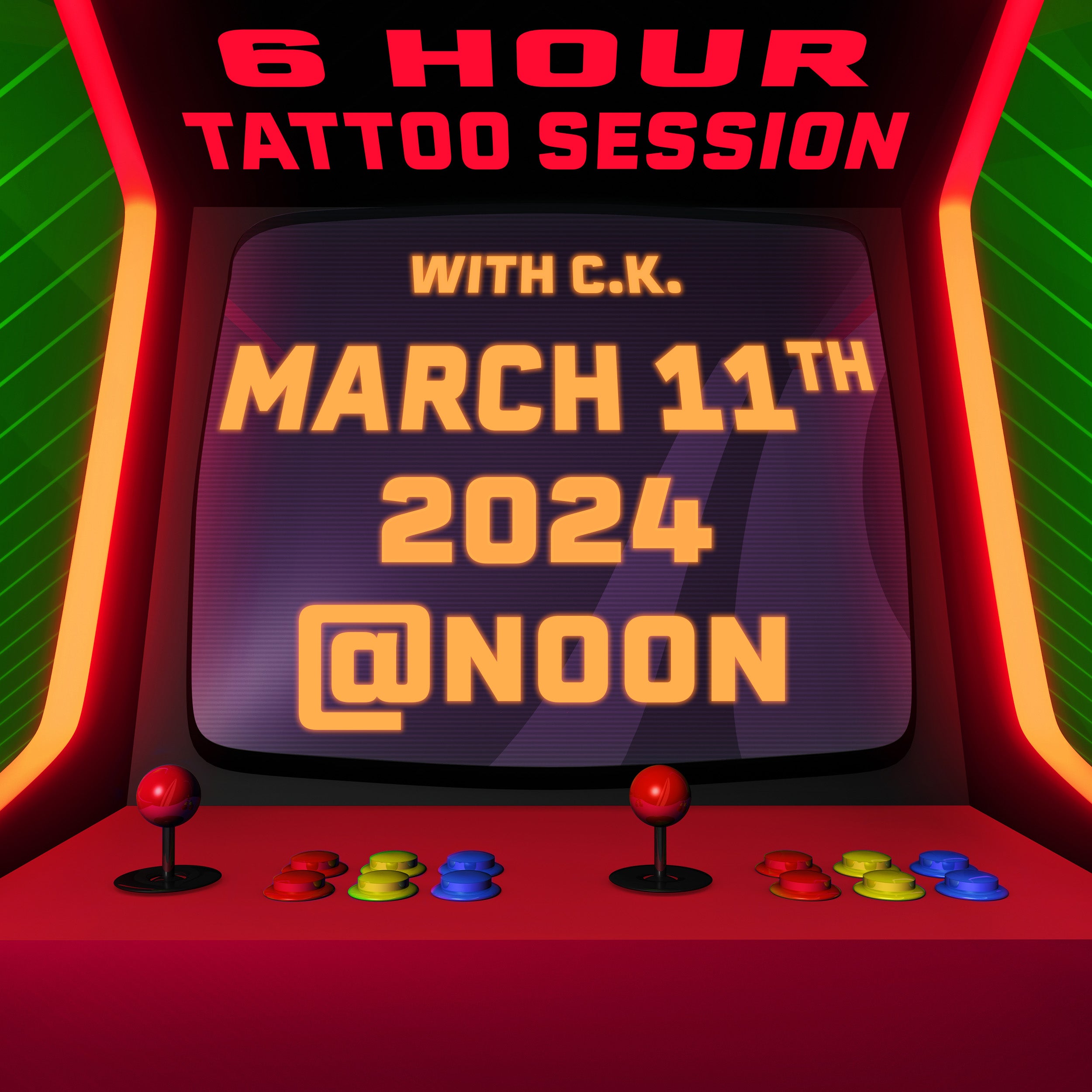 6 Hour Tattoo Session With CK MARCH 11th 2024 VonStriga 6-hour-tattoo-session-with-ck-march-11th-2024-vonstriga